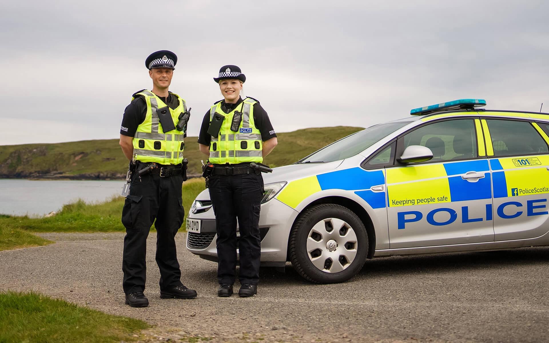 Police Scotland - Headtorch